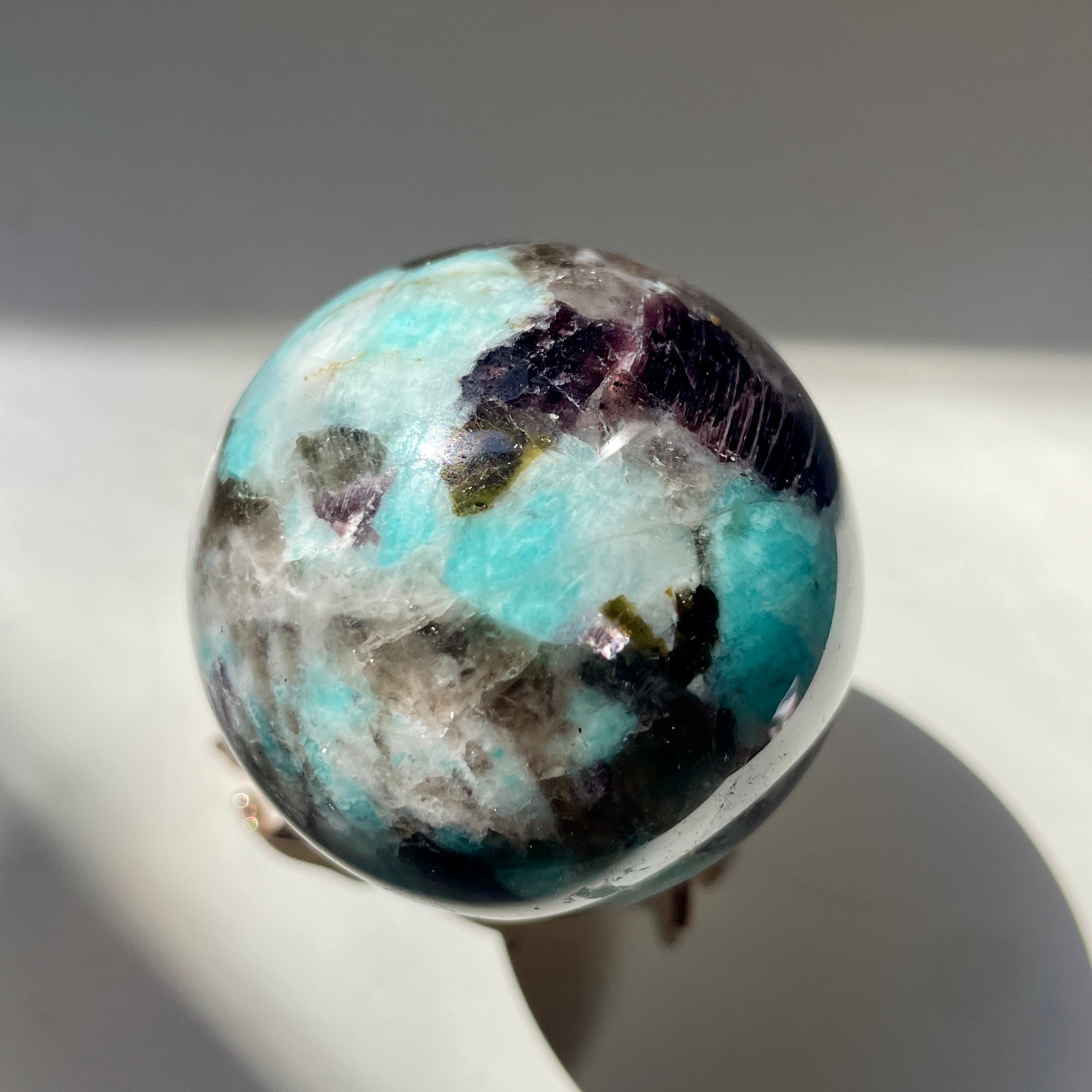 Amazonite Sphere 4.5CM | Thewildmoon